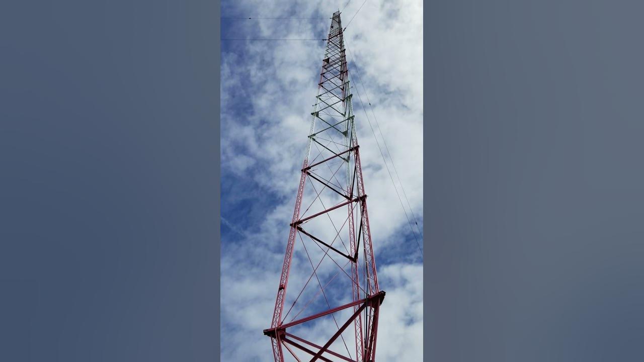Amazing Incredibly Tall Radio Tower - YouTube