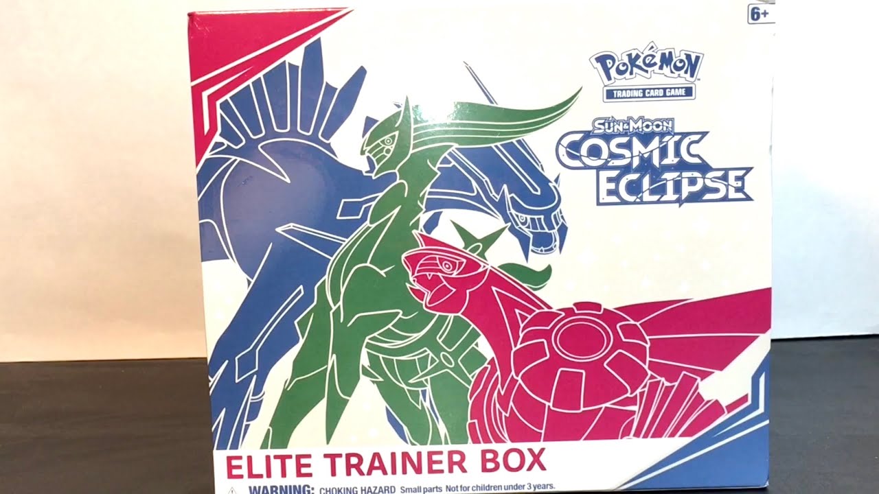 Pokemon TCG Cosmic Eclipse Elite Trainer Box with Booster Packs ...