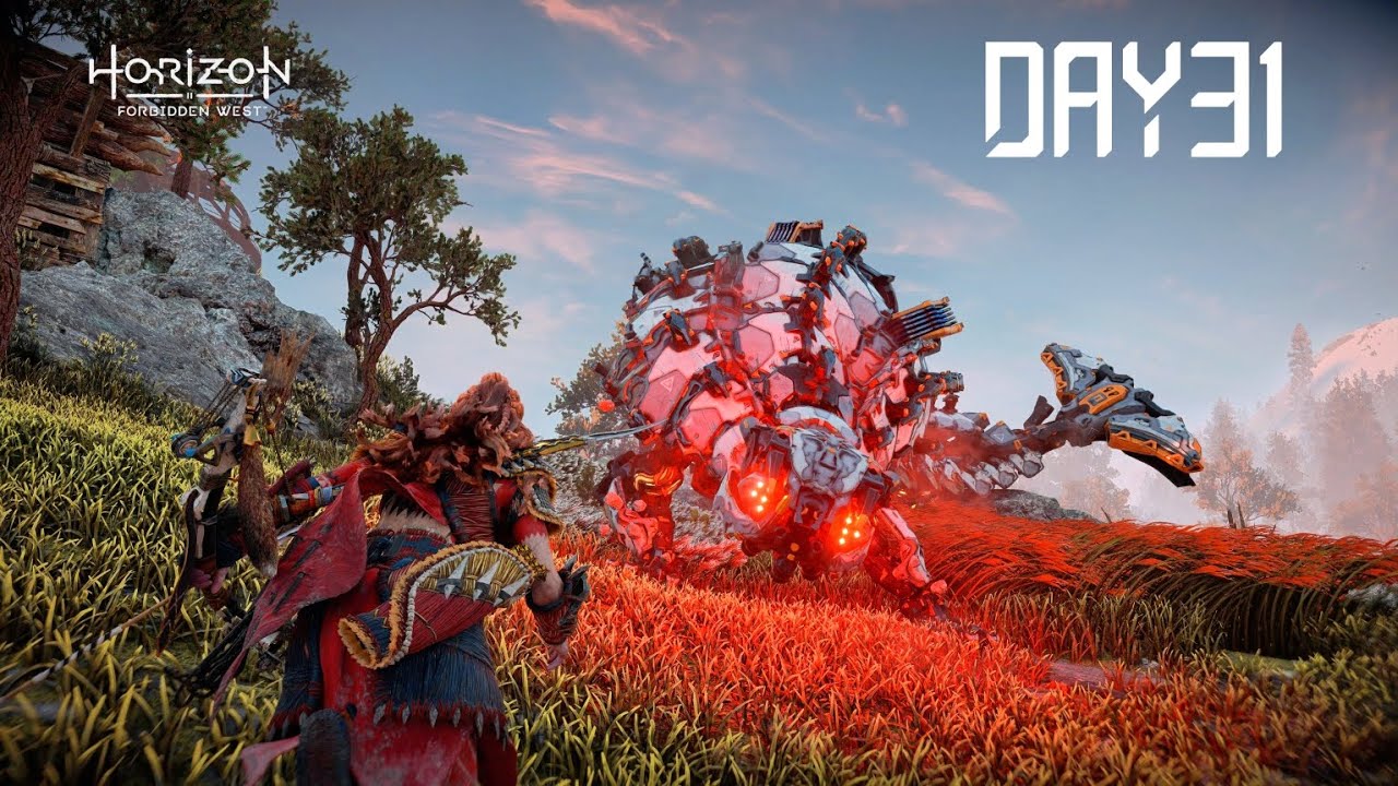 Day31 aloy vs machines - Rollerbacks | Horizon forbidden west - YouTube
