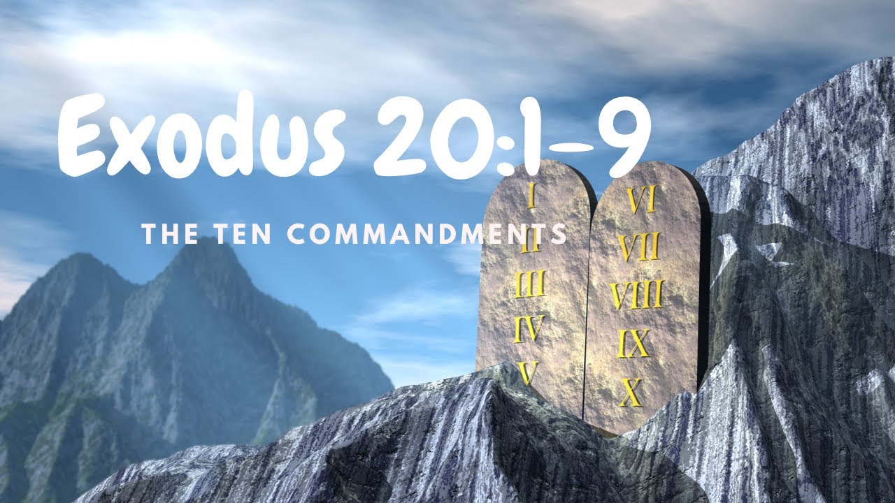 The Ten Commandments | Exodus 20 | Start Here | Scripture Narration ...