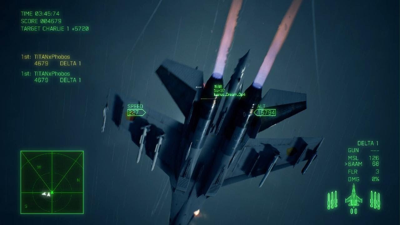 ACE COMBAT 7: SKIES UNKNOWN - PSM fight ends in Hitbox - YouTube