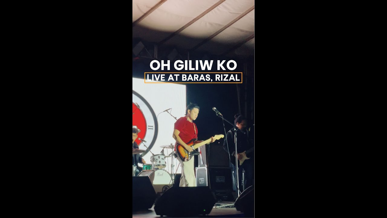 Oh Giliw Ko - The Knobs (Live at Baras, Rizal) - YouTube