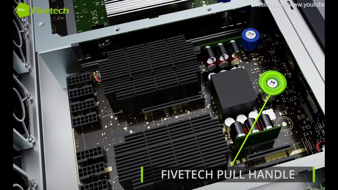 Fivetech–Pull Handle for AI Server - YouTube
