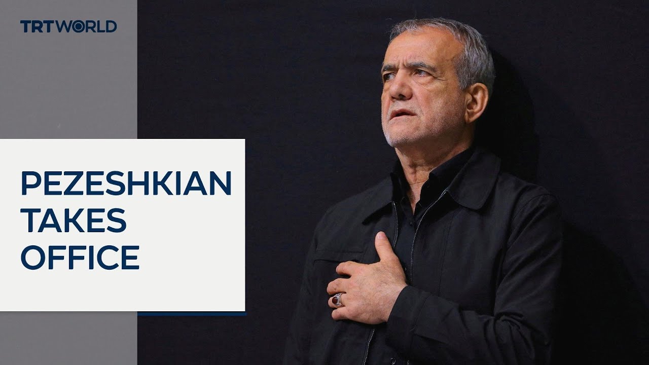 Pezeshkian to be sworn in amid tensions with West - YouTube