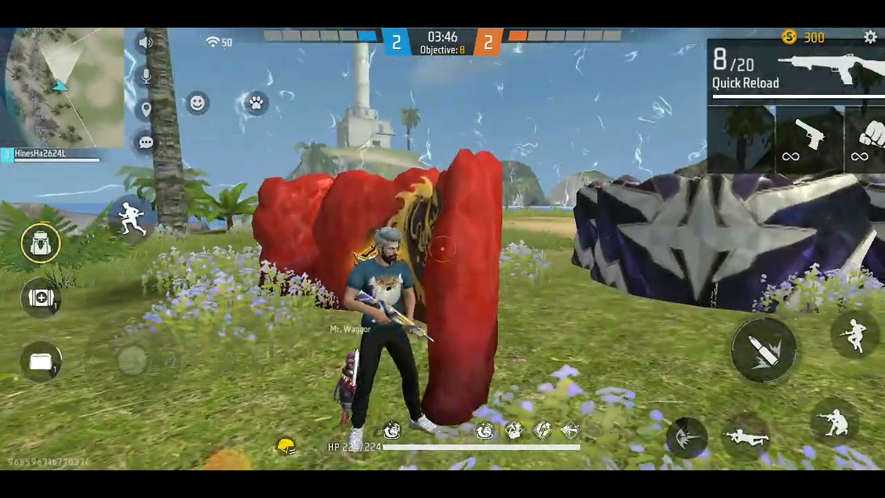 Free Fire Attacking game by Huzaifa and Zayan gaming - YouTube