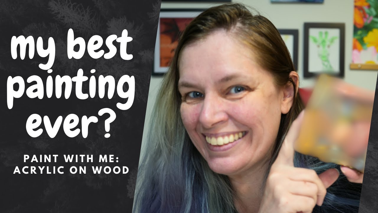 My best painting ever? Paint with me - YouTube