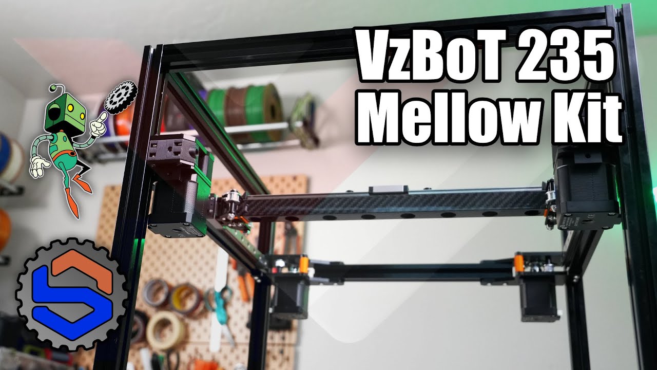 VzBot 235 Mellow Kit build with Steve Builds! - Part 2 - YouTube