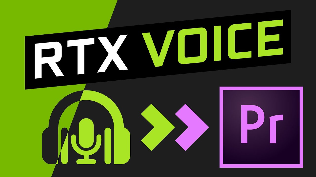 How to use Nvidia RTX Voice AI in Adobe Premier Pro Workflow - YouTube