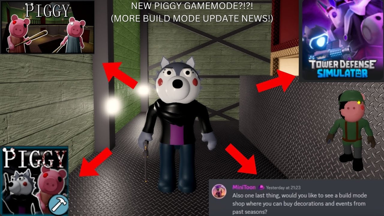 NEW PIGGY GAMEMODE?!?!?! (NEW UPDATE NEWS) - ROBLOX - YouTube