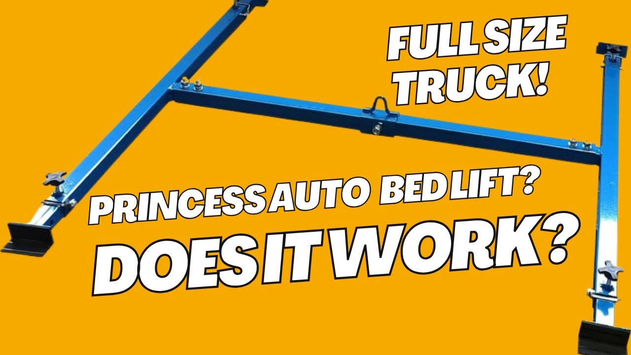 Princess Auto Harbor Freight Bed Lift Review - See for yourself! Full ...
