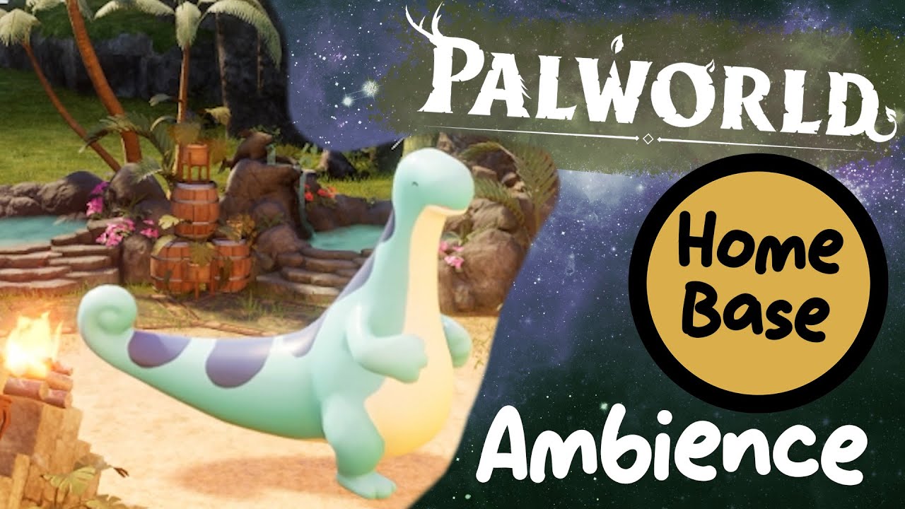 Relaxarus working all day | Palworld Ambience - YouTube