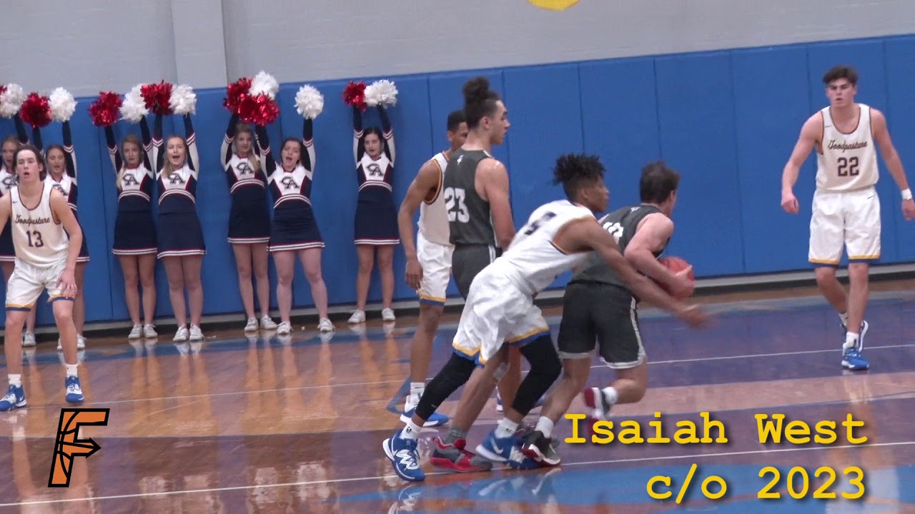 2023 Isaiah West Can see the court & pass! - YouTube