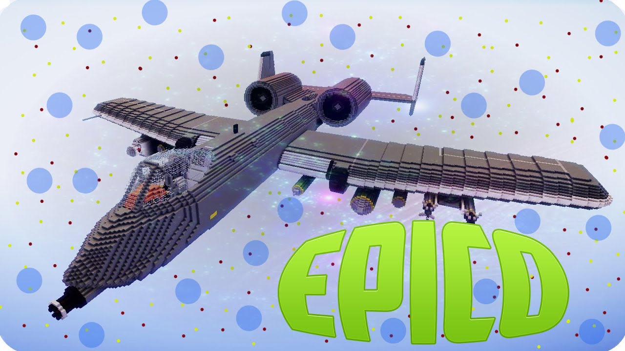 CÓMO CONSTRUIR Y VOLAR TU PROPIO AVIÓN EN MINECRAFT - YouTube