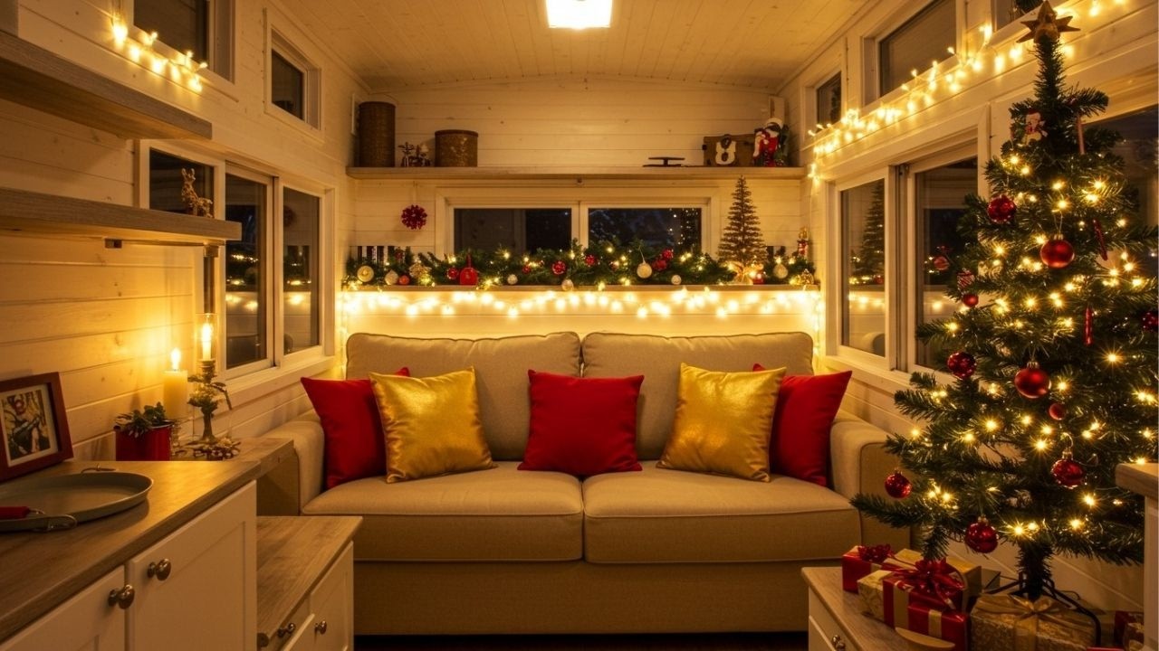 “Inside a Tiny Home with Stunning Christmas Interior Design! - YouTube