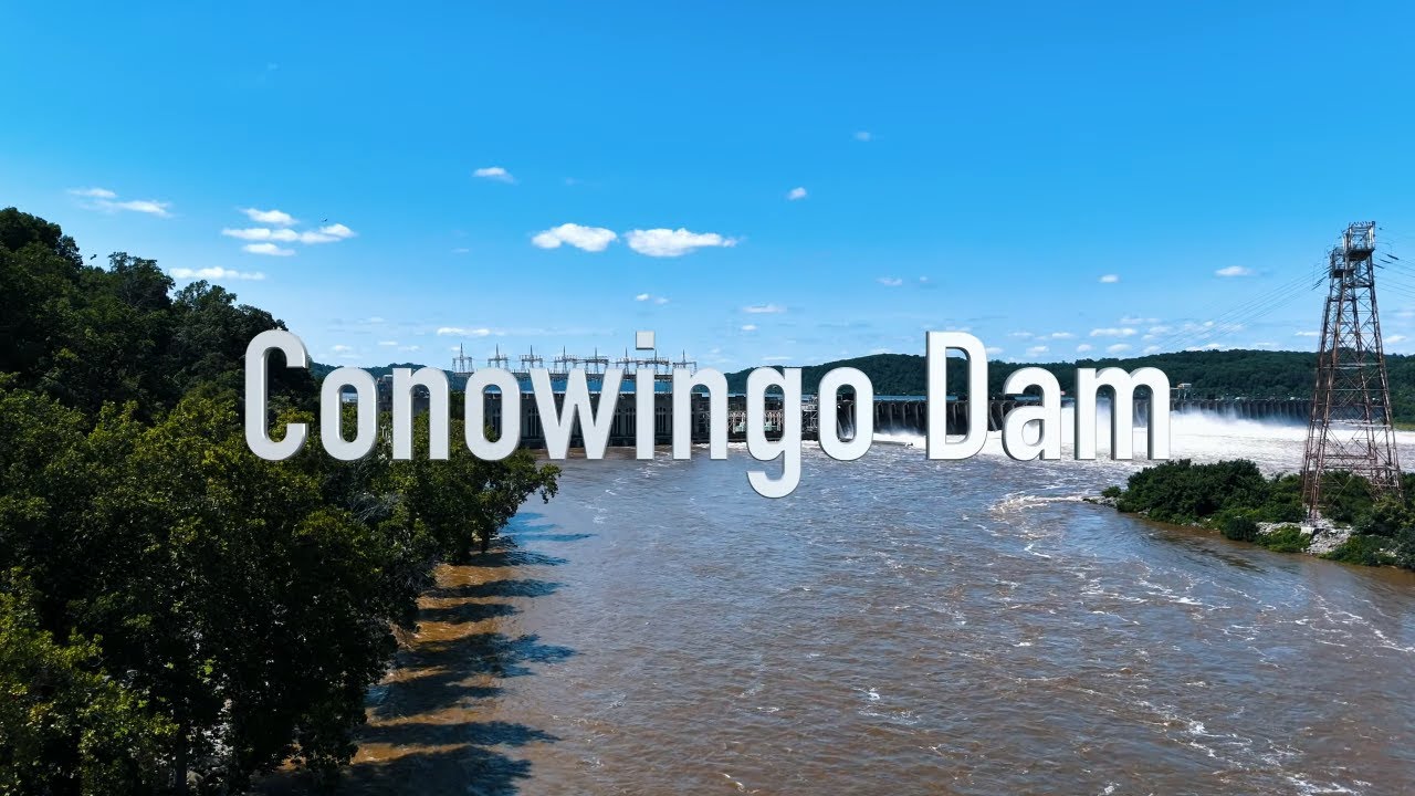 Exploring Conowingo Dam in Maryland (4k Drone Video) - YouTube