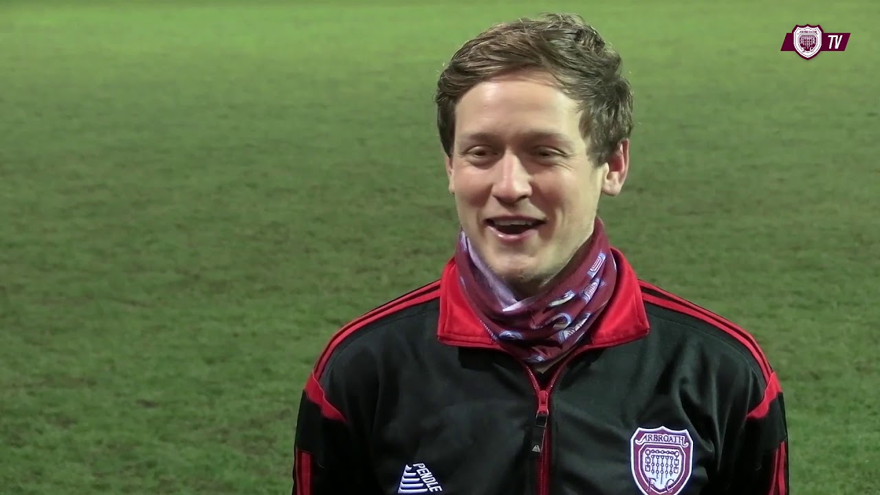 Arbroath 2 - 1 Ayr United - Post Match Interview - James Craigen - YouTube