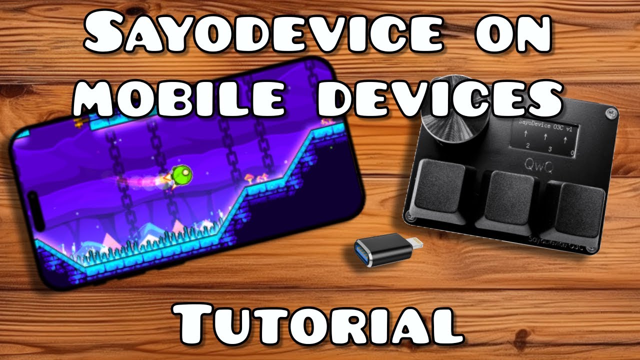 HOW TO USE SAYODEVICE WITH MOBILE (iPhone/iPad, android) - YouTube