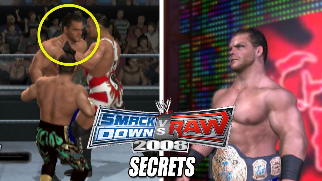 10 Secrets, Removals and Facts of WWE Smackdown vs Raw 2008 - YouTube