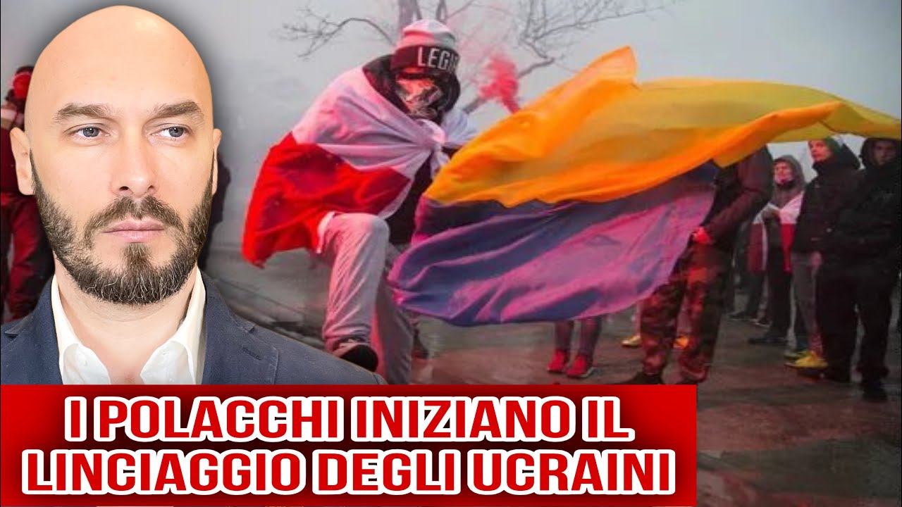 I POLACCHI INIZIANO IL LINCIAGGIO DEGLI UCRAINI. - YouTube