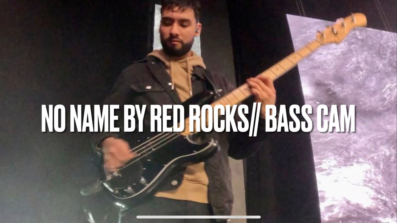 NO NAME BY RED ROCKS//BASS COVER - YouTube