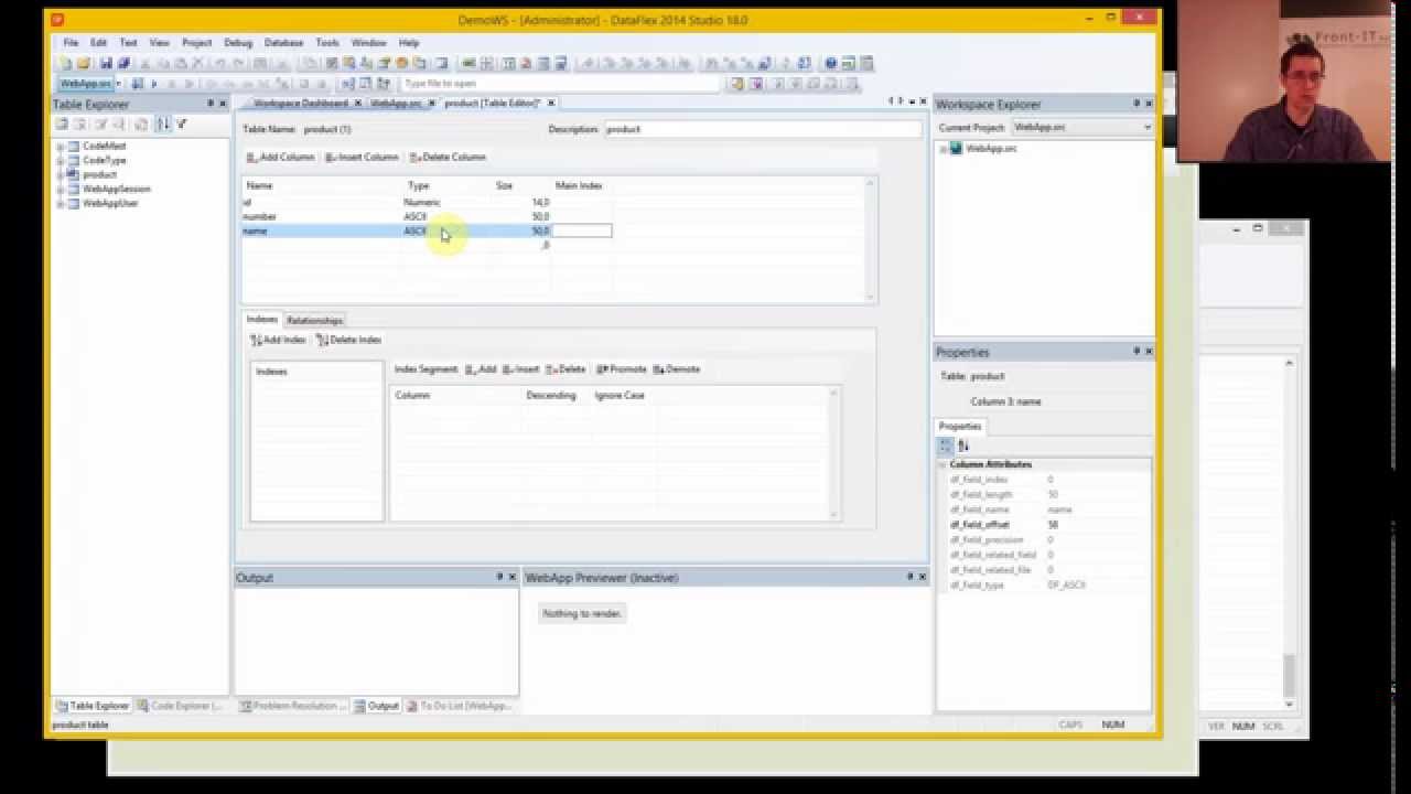 DataFlex 2 first view - YouTube