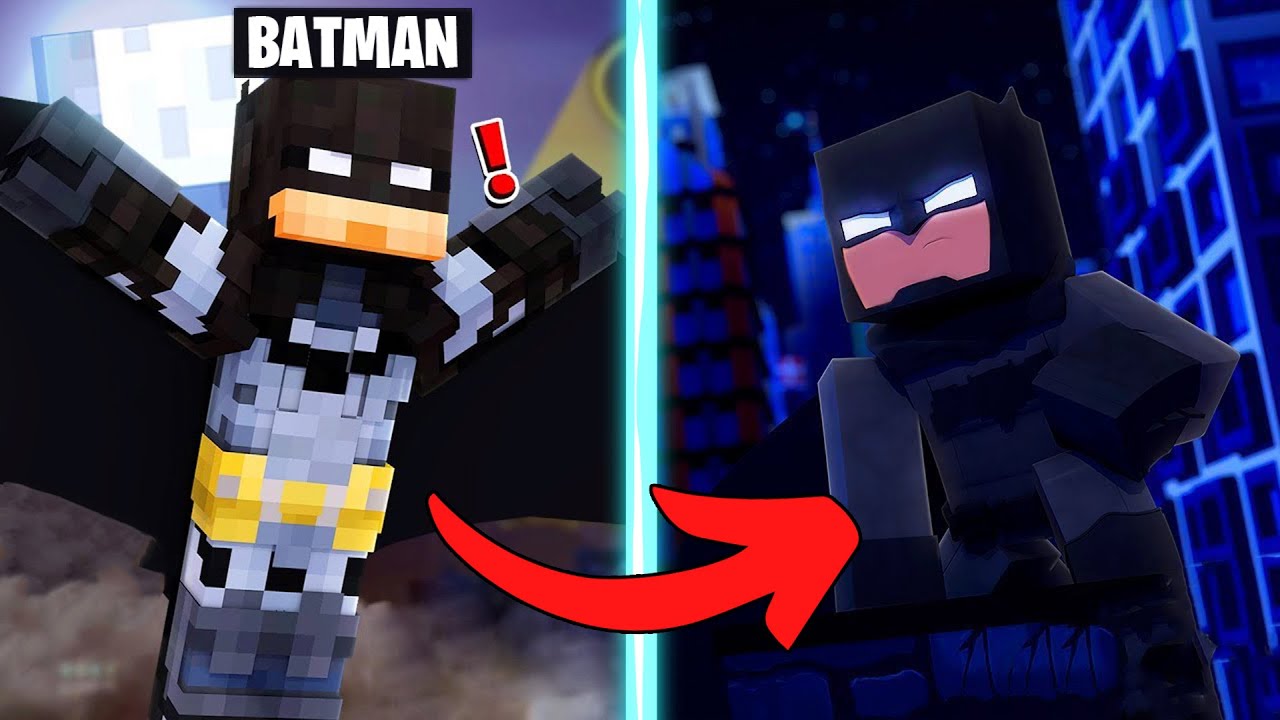 Top Best BATMAN mods in MINECRAFT! Batman 2024! - YouTube