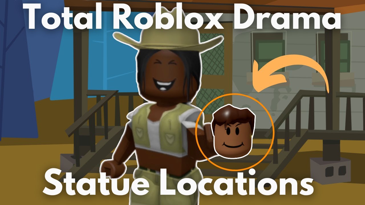 Safety statue locations Total Roblox Drama (Camp Map) - YouTube