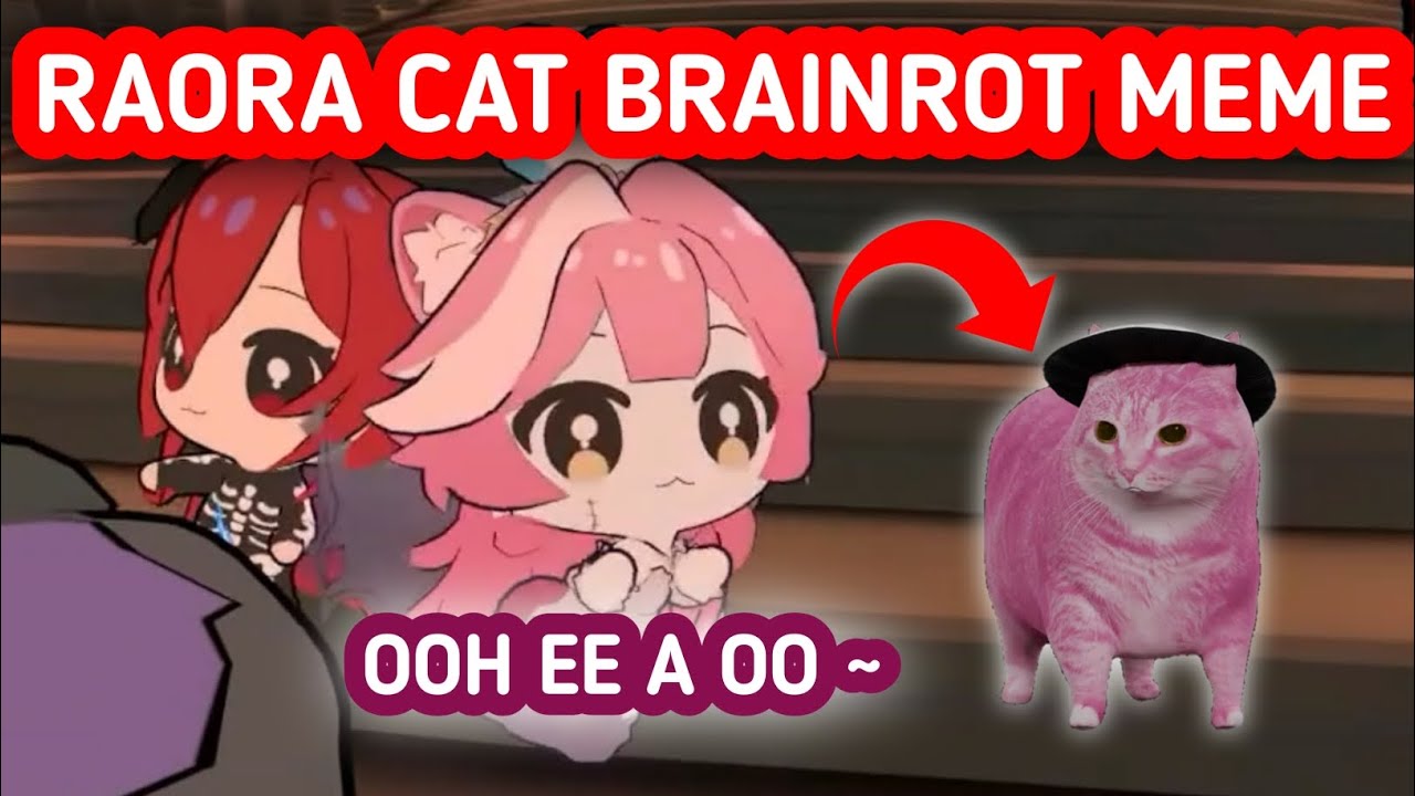 Raora Do The Cat Brainrot Meme in 3D [Raora Panthera] - YouTube