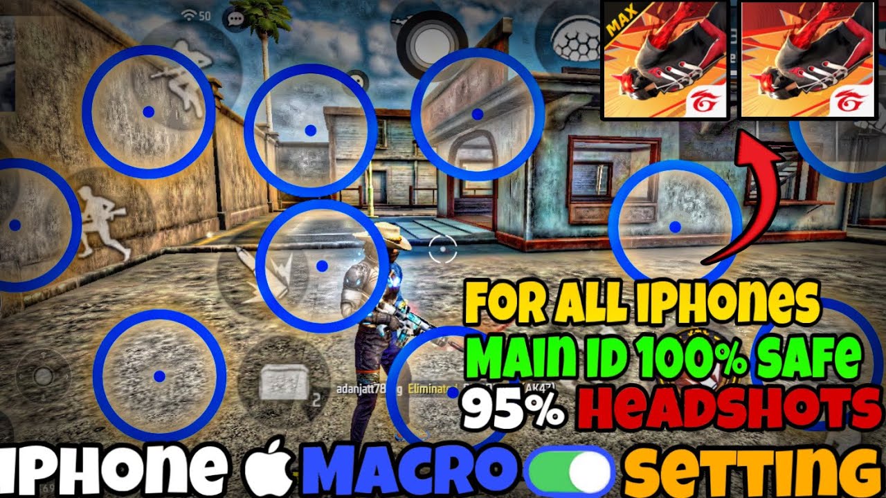how to set macro in iphone tamil | iPhone macro free fire 🔥 | 95 ...