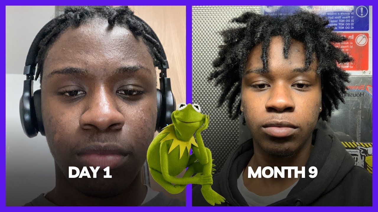 Visual Loc Journey | 9 Months Of Loc Growth - YouTube