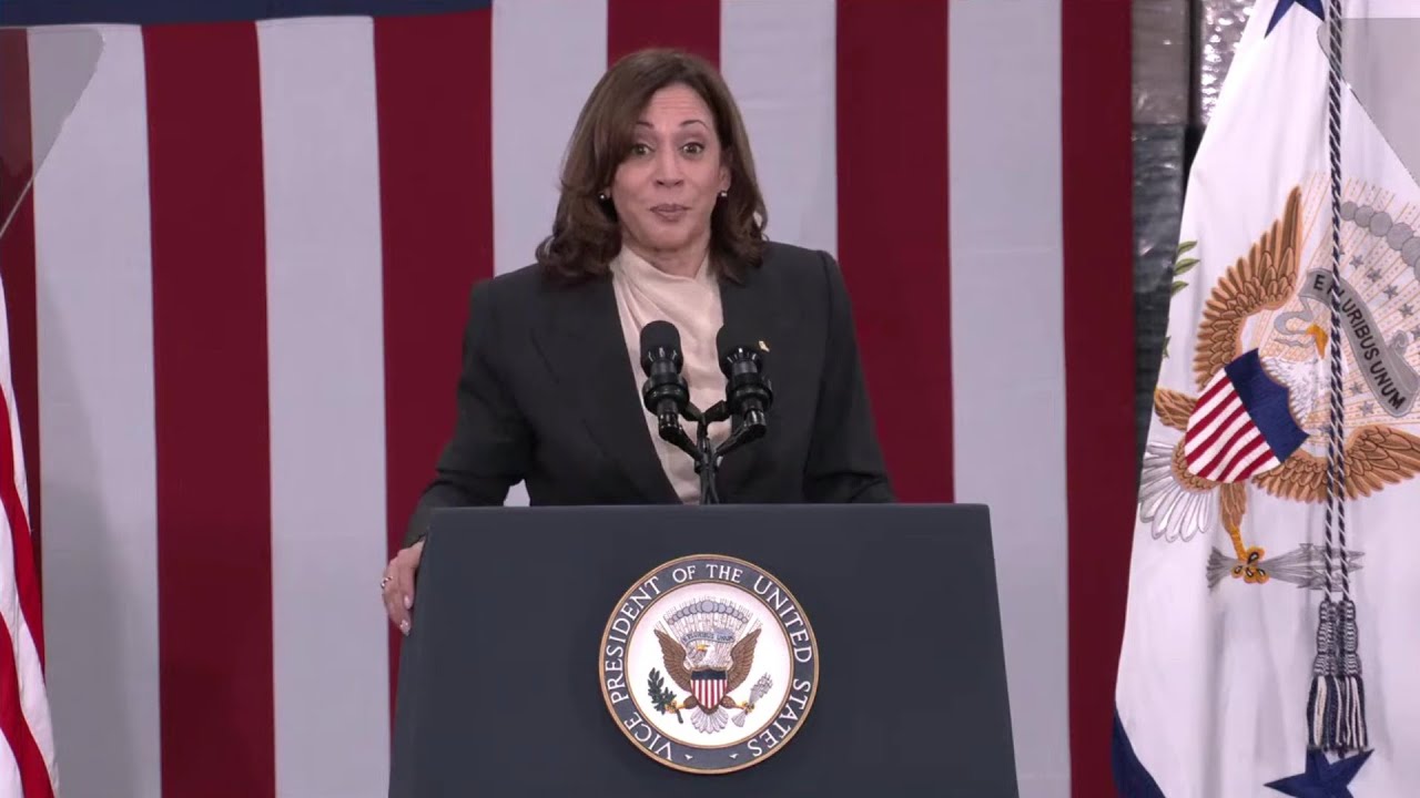 Kamala Harris Word Salad - UNBURDENED Ambition and Aspiration - YouTube