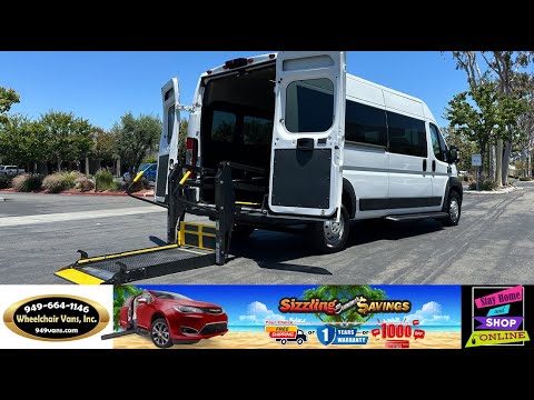 For Sale 2015 Ram Promaster BraunAbility Power Fold Out Platform Lift ...
