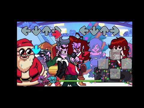 fnf-red snow full week (easy) - YouTube