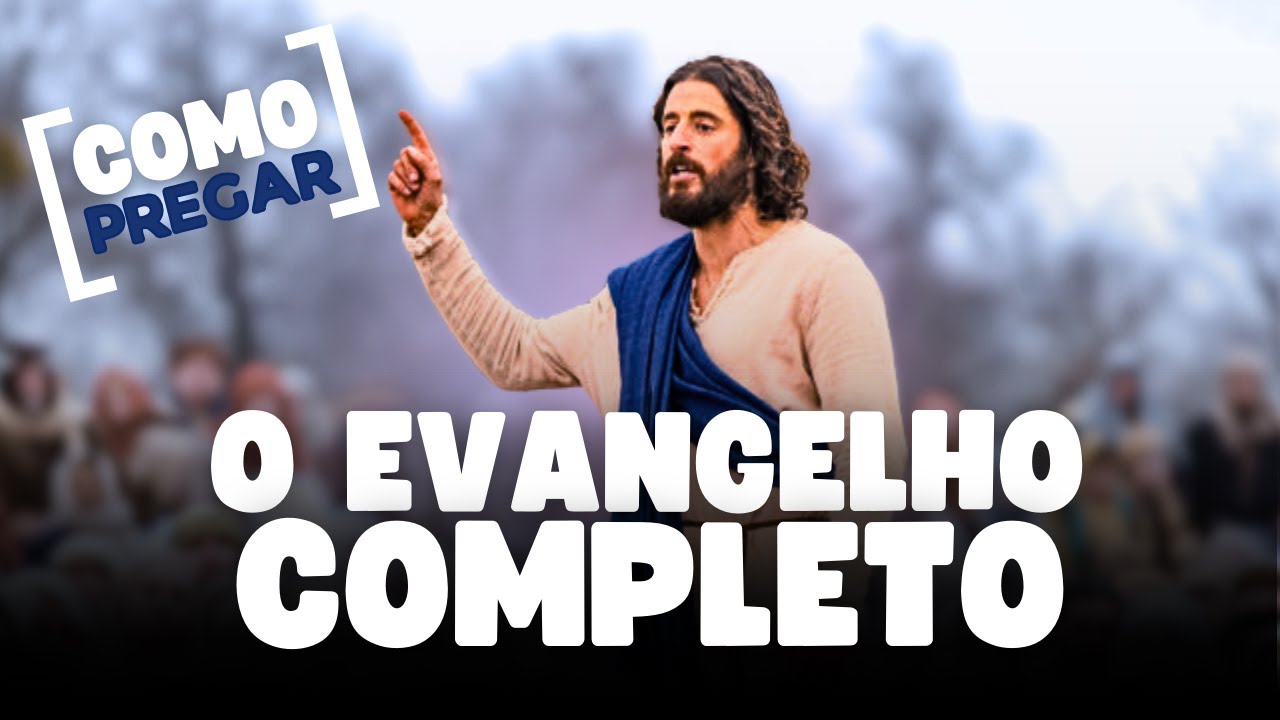 Aprenda a pregar o Evangelho COMPLETO simples 📢📖 - YouTube