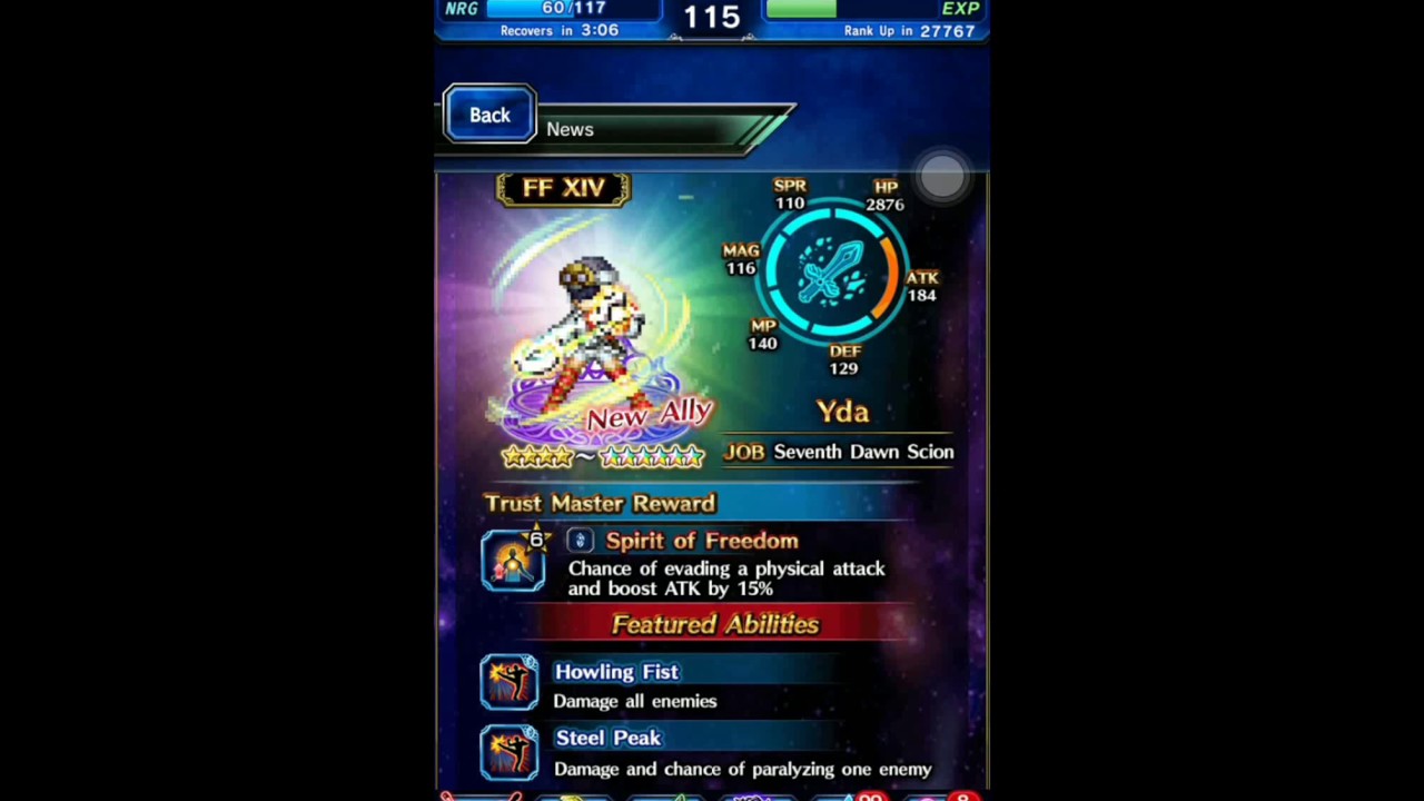 FFBE Global Review Yda and Papalymo (Sound TH) #28 - YouTube