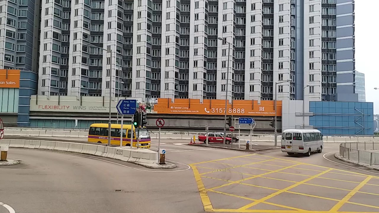 Hong Kong Bus 九巴 KMB 車隊編號ATS62型號丹尼士三叉戟車牌KC7561路線5C由尖沙咀碼頭開往慈雲山(中) {全程} - YouTube