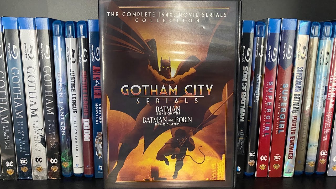 Gotham City Serials Collection DVD Unboxing - YouTube