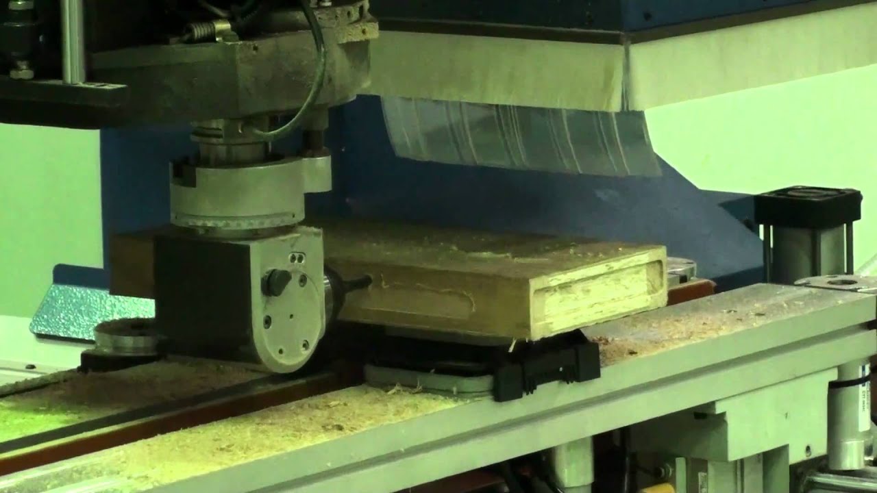 ANDI CNC -PTP-3214-Hing pocketing - YouTube