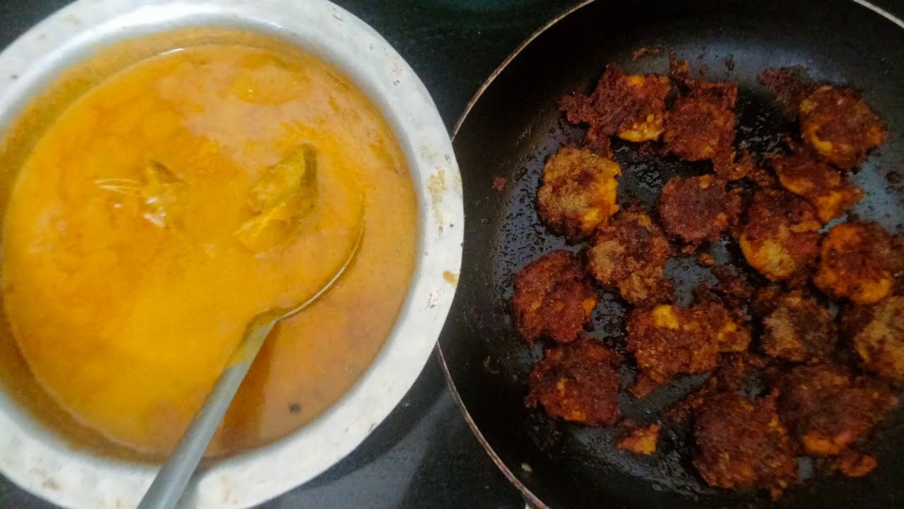 Bangda kadi @ kolanmbi Fry/Bangda Tikle aani prawns fry ...