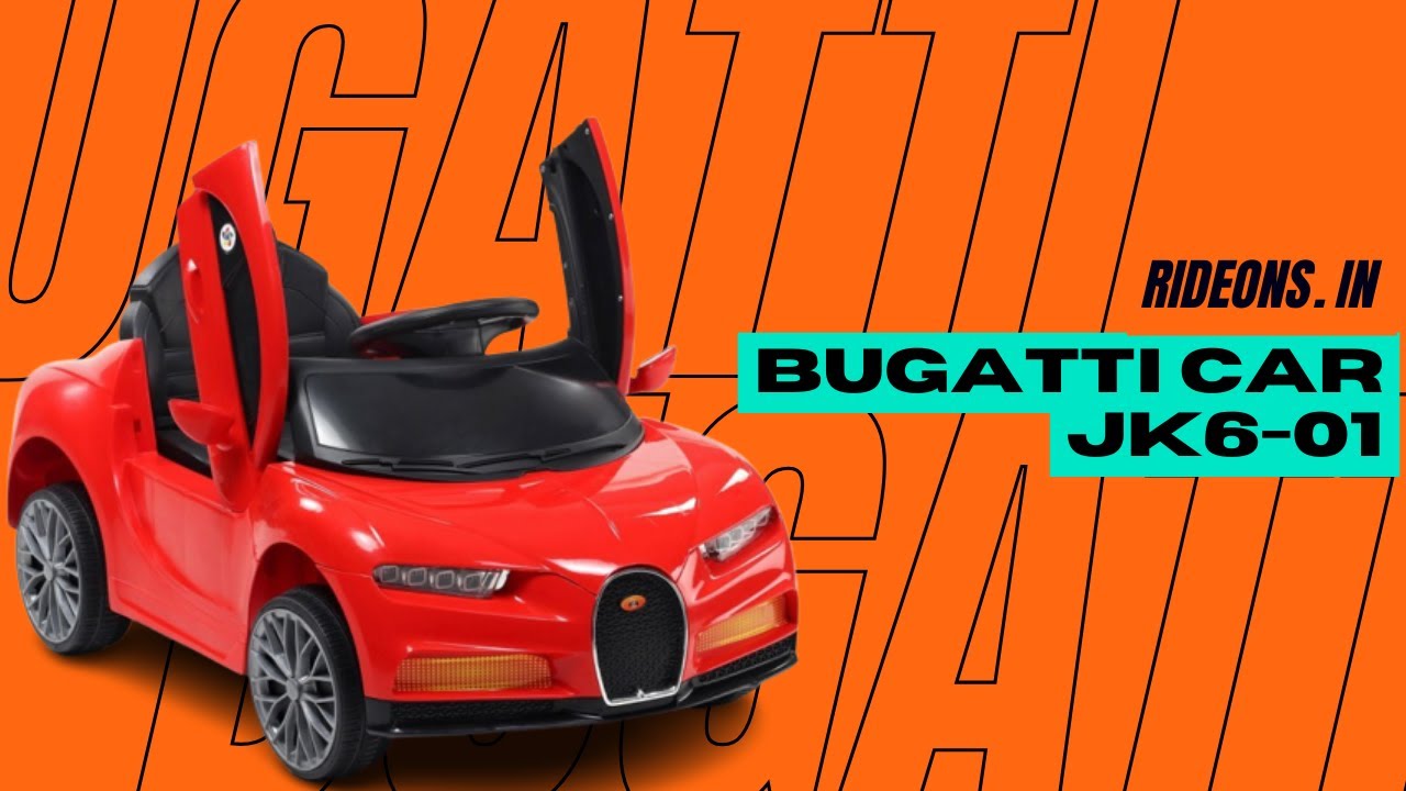 Unboxing and Assembling Of Bugatti 6V Battery-Powered Kid's Ride On Car ...