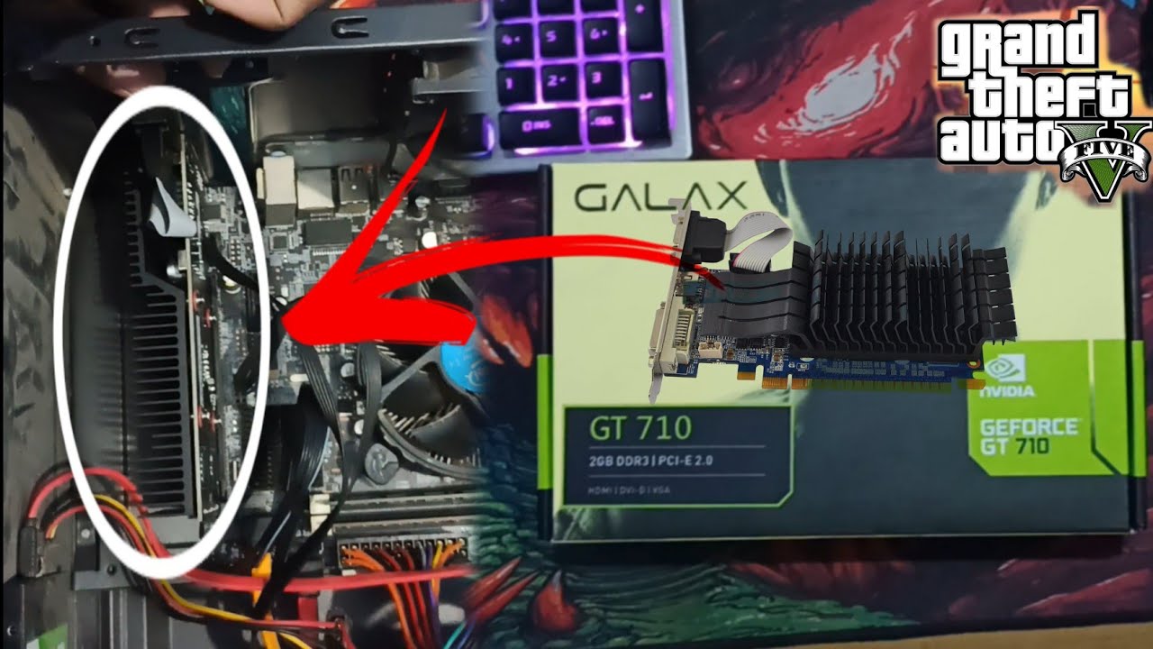 Unboxing GT 710 Graphic card | how to installation graphic card in pc ...