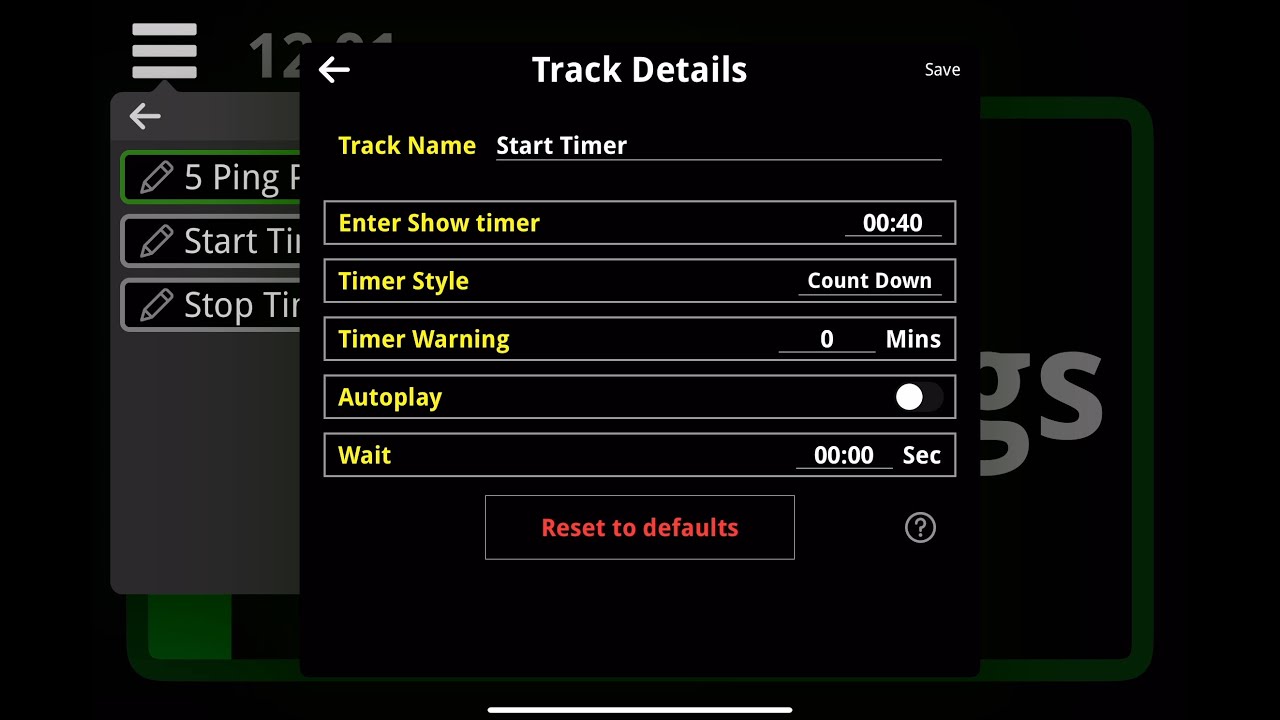 Using show timers - YouTube