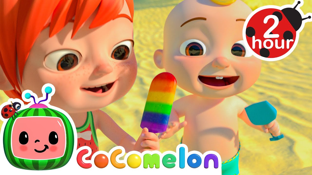 Beach Song: Sandcastles and Popsicles 🏖️ CoComelon Nursery Rhymes ...