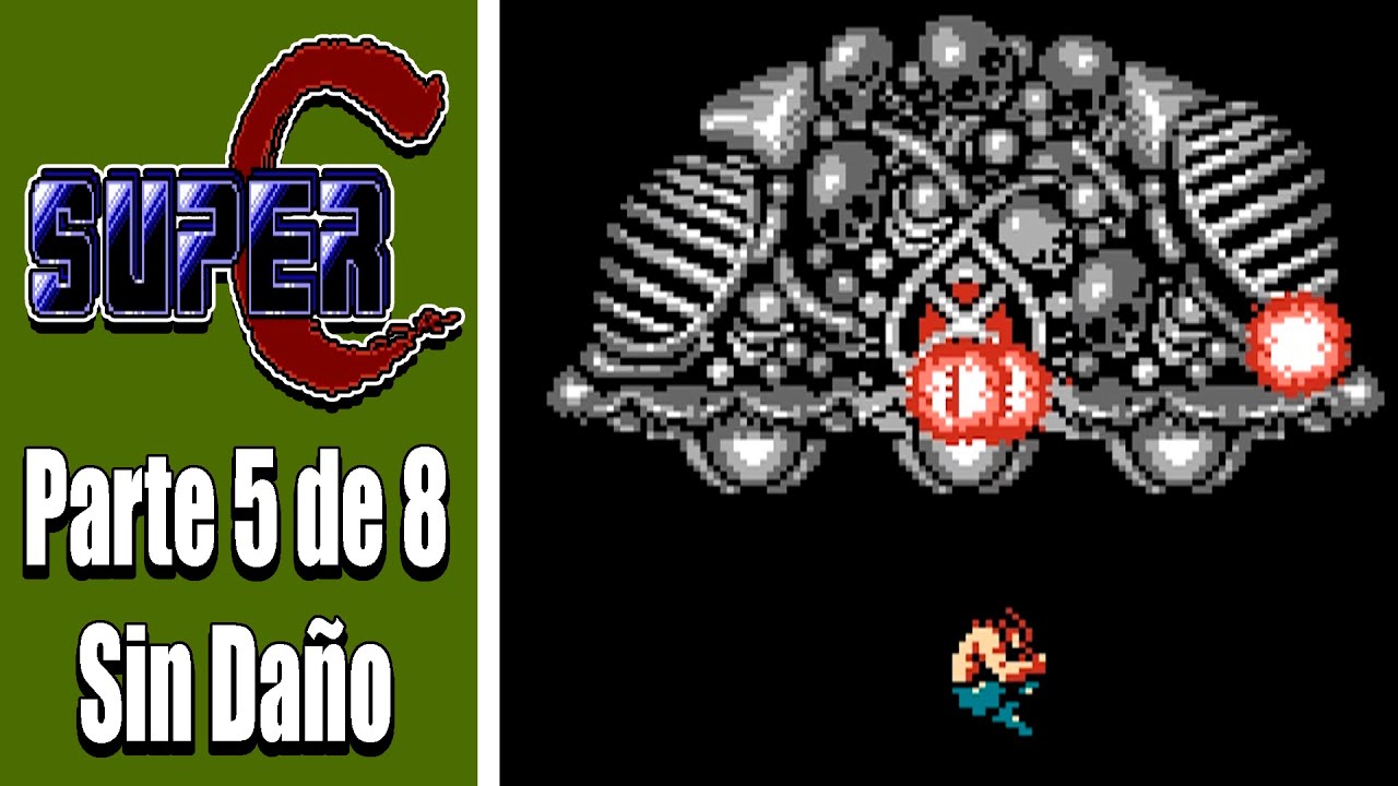 Super Contra (NES) Nivel 5 - Parte 5 de 8 (Sin Daño) - YouTube