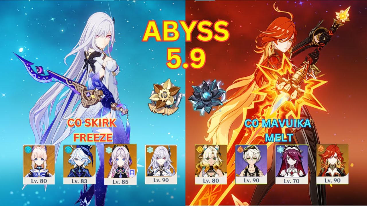 C0 MAVUIKA and C0 SKIRK f2p (lvl 90 2,10,6 MH) | GENSHIN IMPACT | New ...