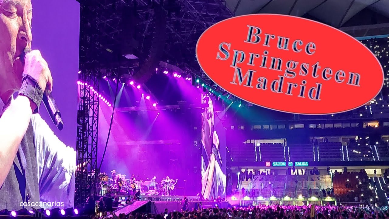 Bruce Springsteen Madrid 2024 - My Hometown - YouTube