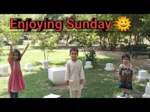 Enjoying Sunday with children|Park 🏞️ Tour with children| - YouTube