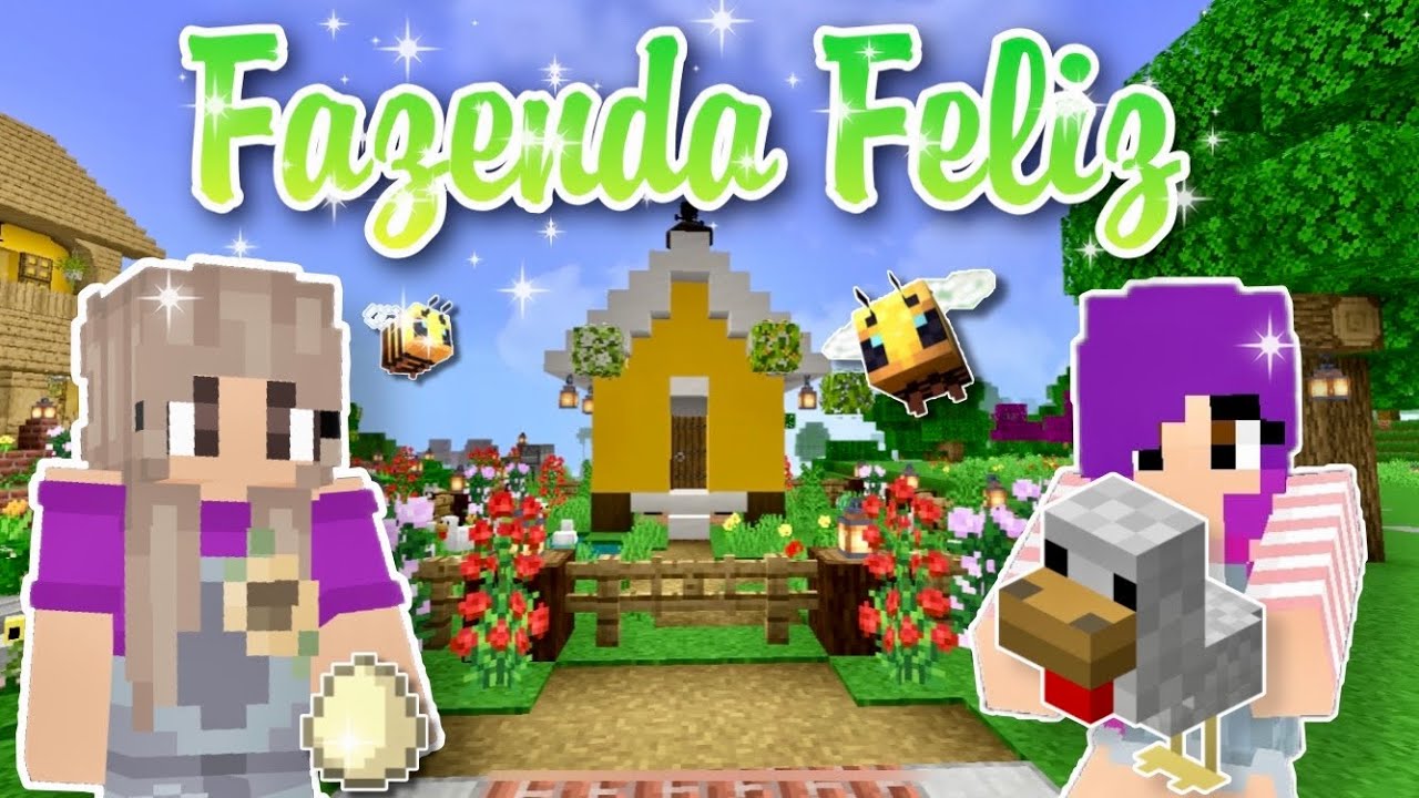 FIZEMOS UM GALINHEIRO - Minecraft Fazenda Feliz #10 - YouTube