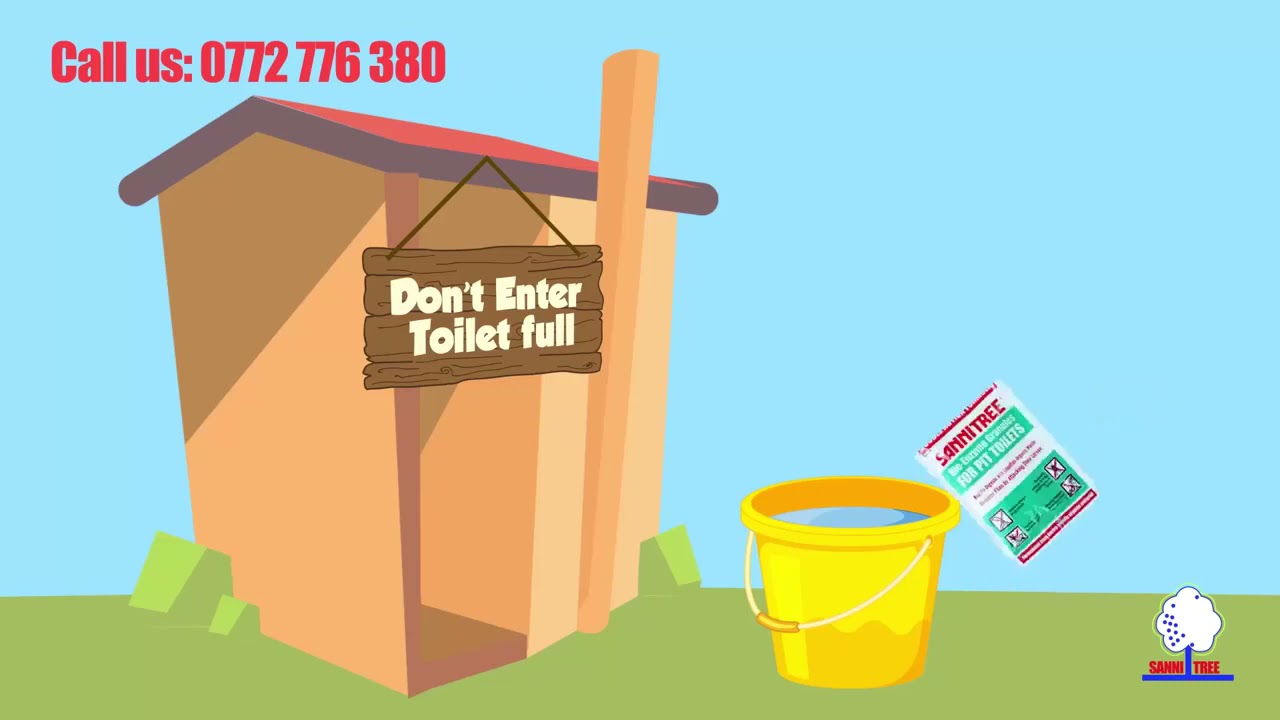 BLAIR TOILET TREATMENT USING SANNITREE BIOENZYMES - YouTube