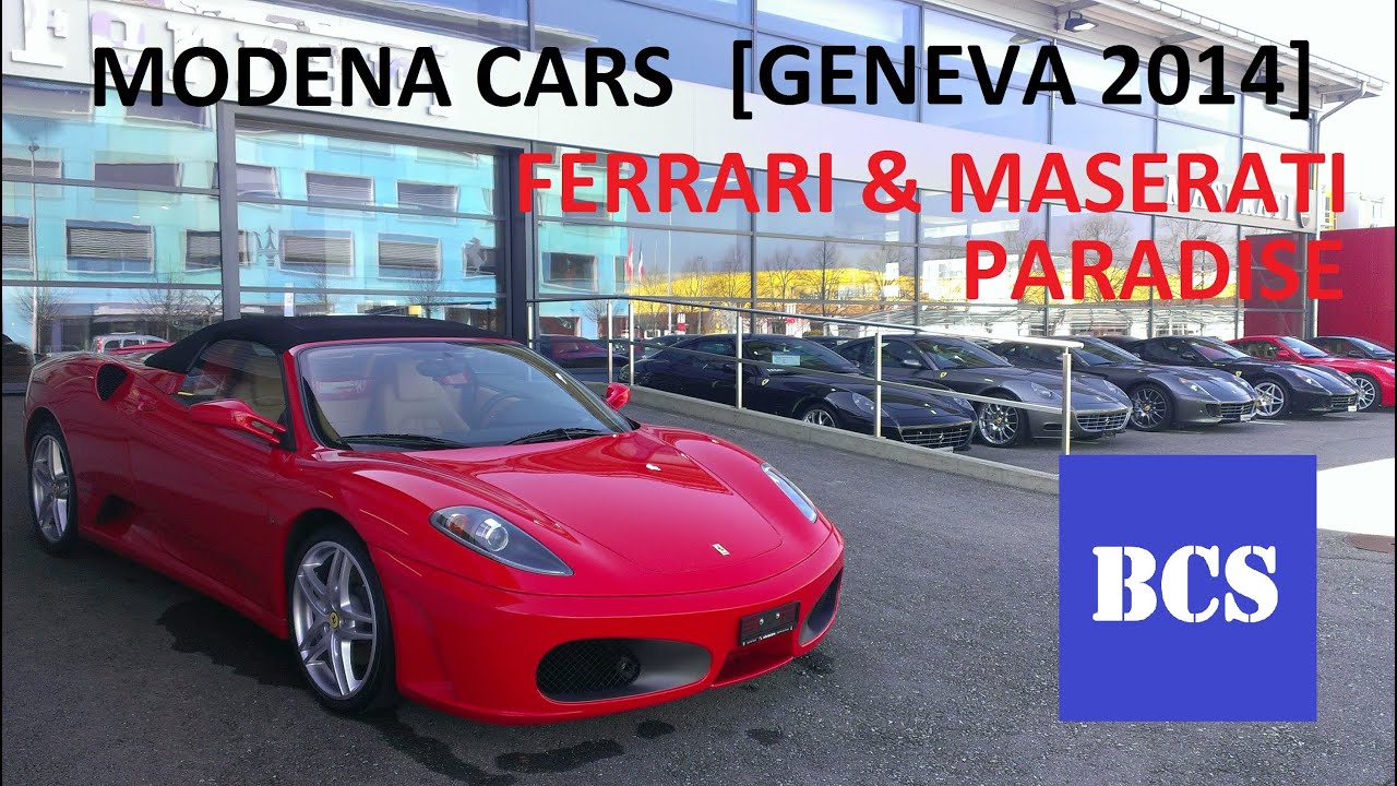 Modena Cars - Ferrari & Maserati Paradise - 458 Speciale, MC12 [Geneva ...